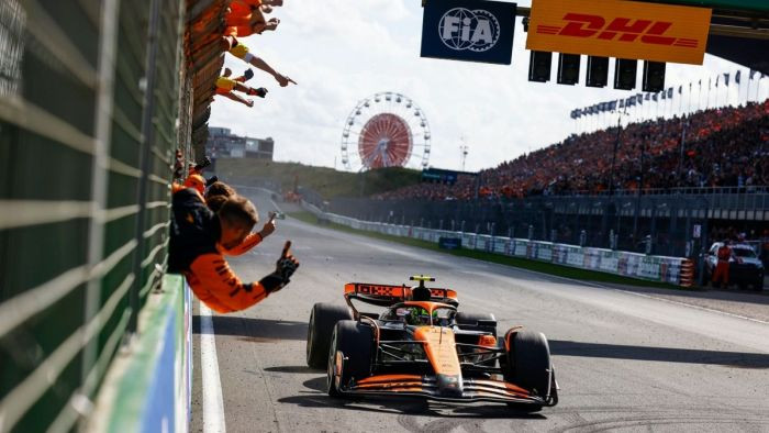 Noriss: "Būtu stulbi tagad sākt domāt par F1 titulu" – Motoru sports ...